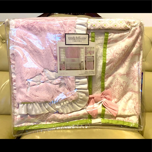 Wendy Bellissimo | Other | Salewendy Bellissimo Gracie 3pc Bedding Set ...
